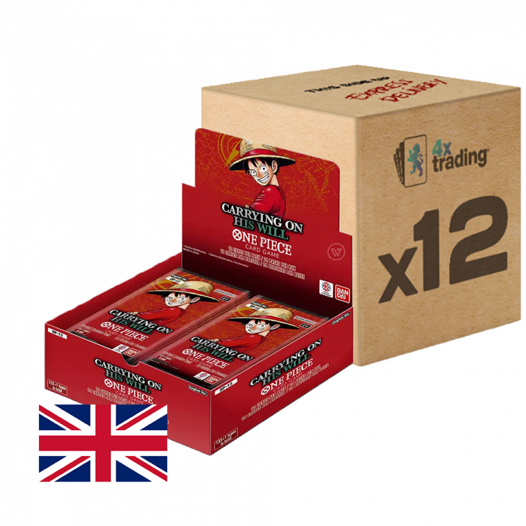 One Piece Card Game Booster Sealed Case OP13 (12 Box) - EN - 4X Trading