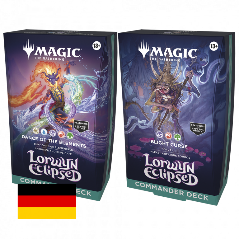 Magic: The Gathering | Lorwyn Eclipsed Commander Decks (2 Decks) - DE ...