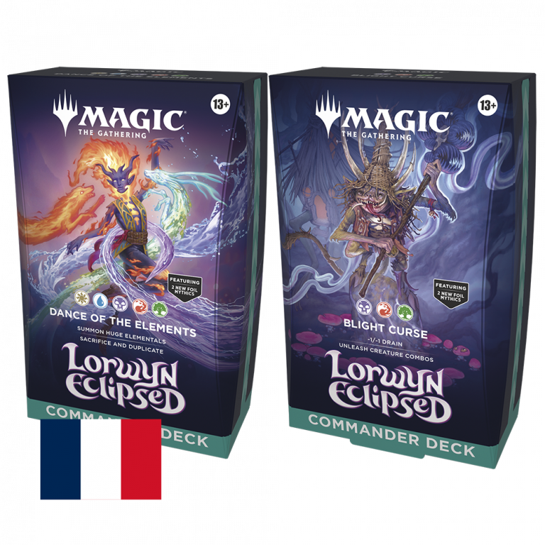 Magic: The Gathering | Lorwyn Eclipsed Commander Decks (2 Decks) - FR ...