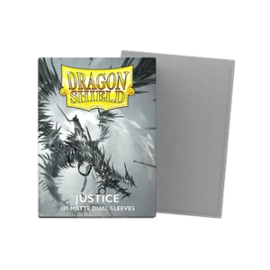 Dragon Shield Standard Matte Dual Sleeves - Justice (100 Sleeves) - 4X ...