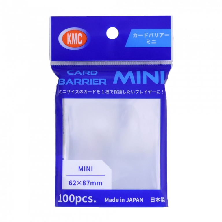 KMC Small Sleeves - Card Barrier Mini (100 Sleeves) - 4X Trading